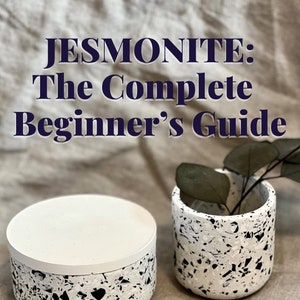 Jesmonite Beginners Guide DIGITAL DOWNLOAD, Eco-resin Instructions, Diy ...