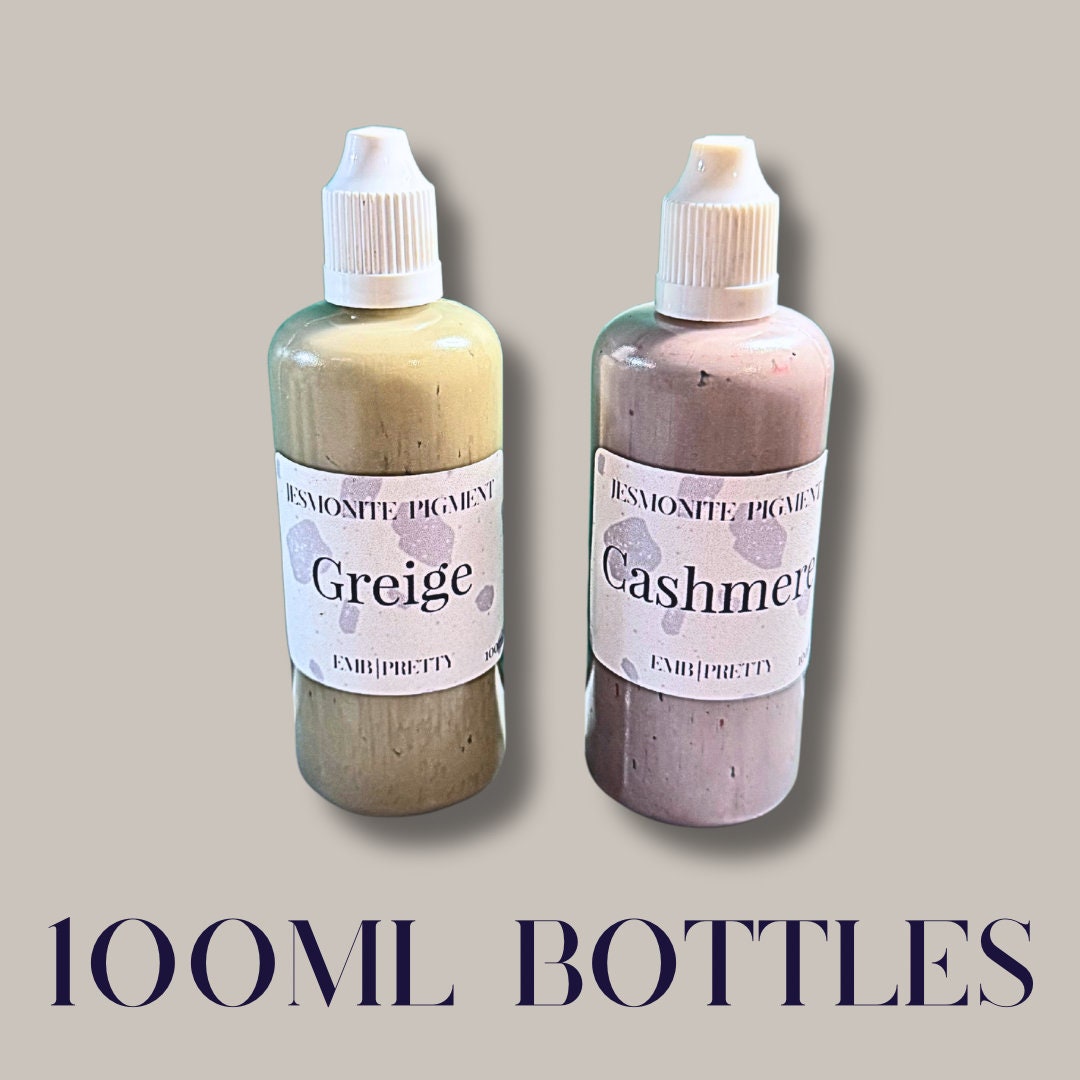 Jesmonite Pigments, 100ml, Concrete Dye, Hand Blended Colour, Custom ...
