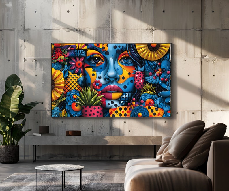 Samsung Frame TV Art - Colorful Display to Brighten Any Room, Uplift ...