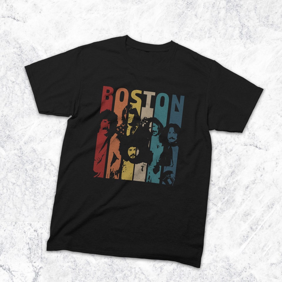 Vintage Retro Boston Band T-Shirt, Boston Band Gift sold by Nambcvt ...