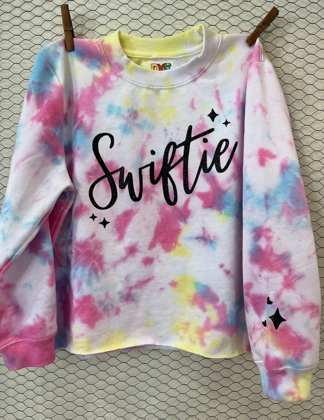 SWIFTIE Crew- Tie Dye- Personalize - Taylor Swift- Tie Dye - Perfect ...