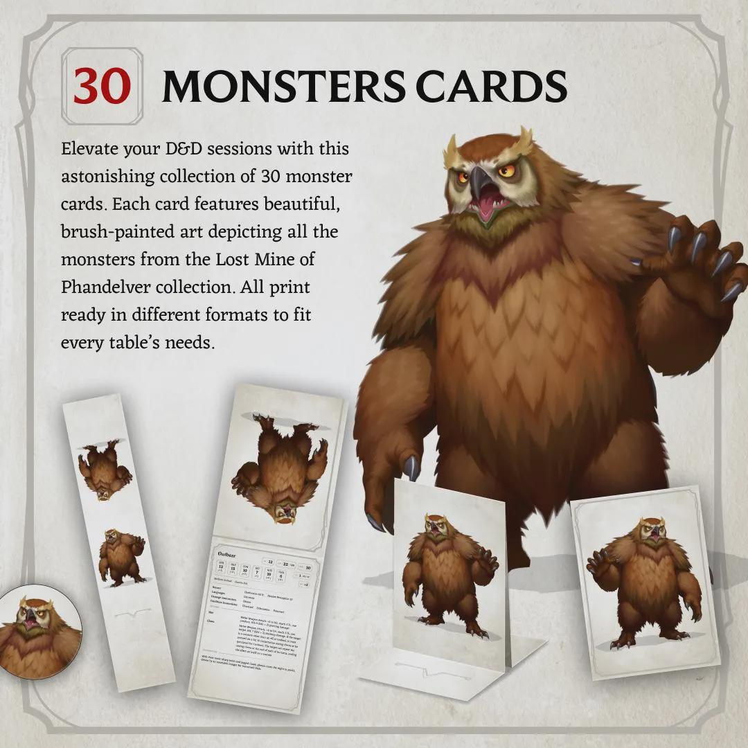 Lost Mine of Phandelver Ultimate Bundle | 200+ Printable Dnd Assets ...