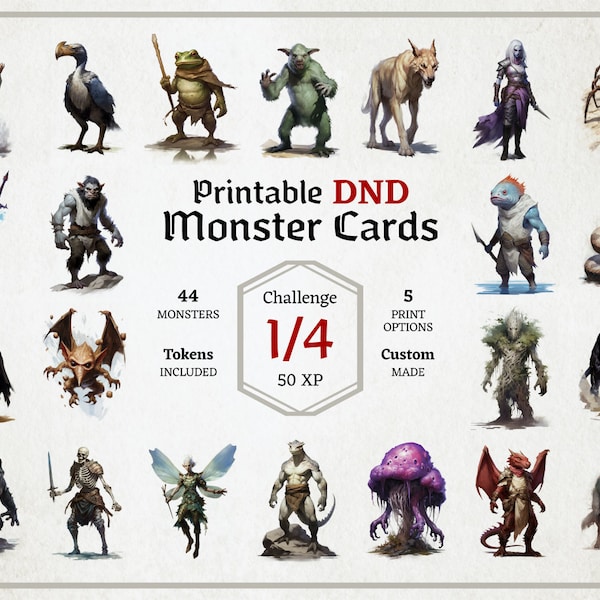 Monster Tokens Dnd - Etsy