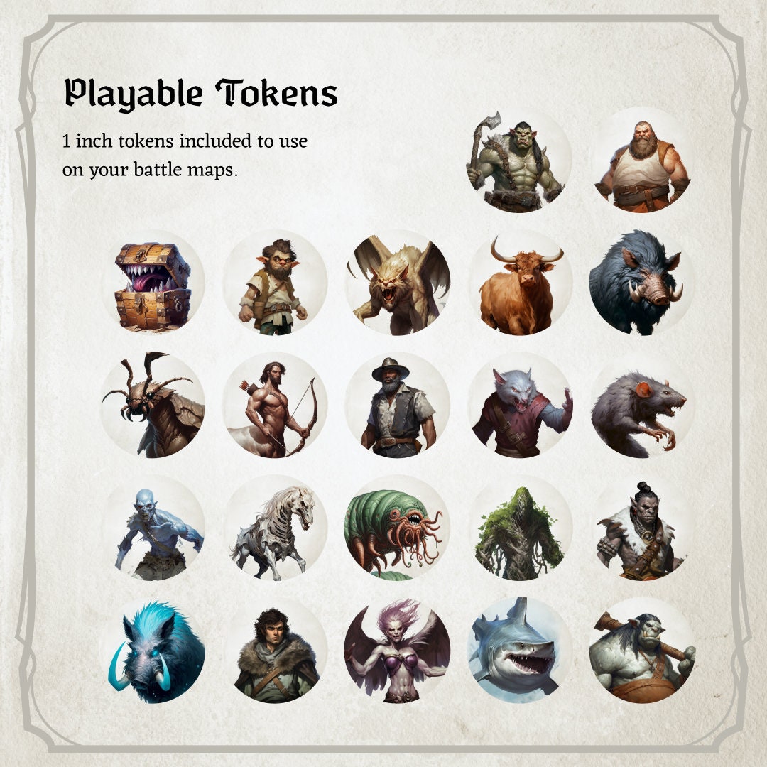 D&D Monster Cards, Dragon of Icespire Peak, Tokens, Foldable Board ...