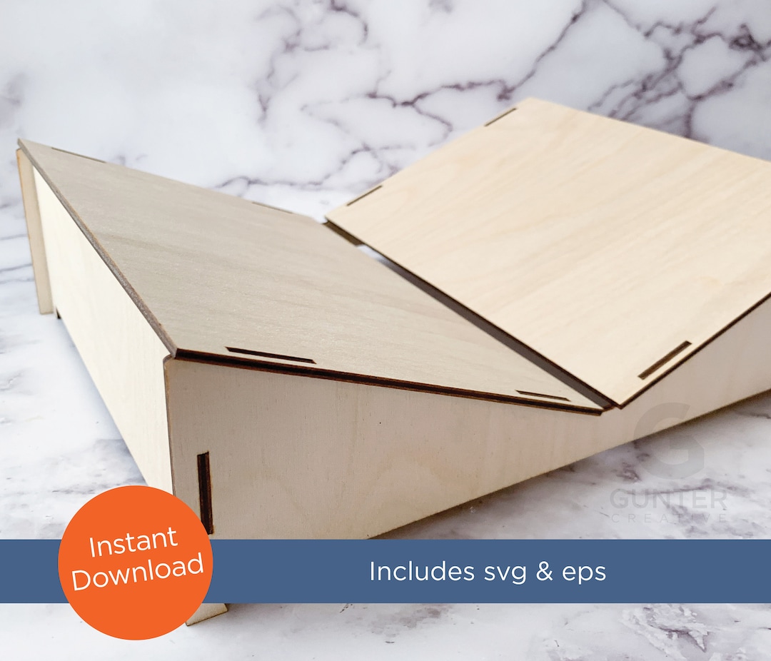 SVG / EPS Laser File for Book Cradle - Bookmaking Tool - Etsy