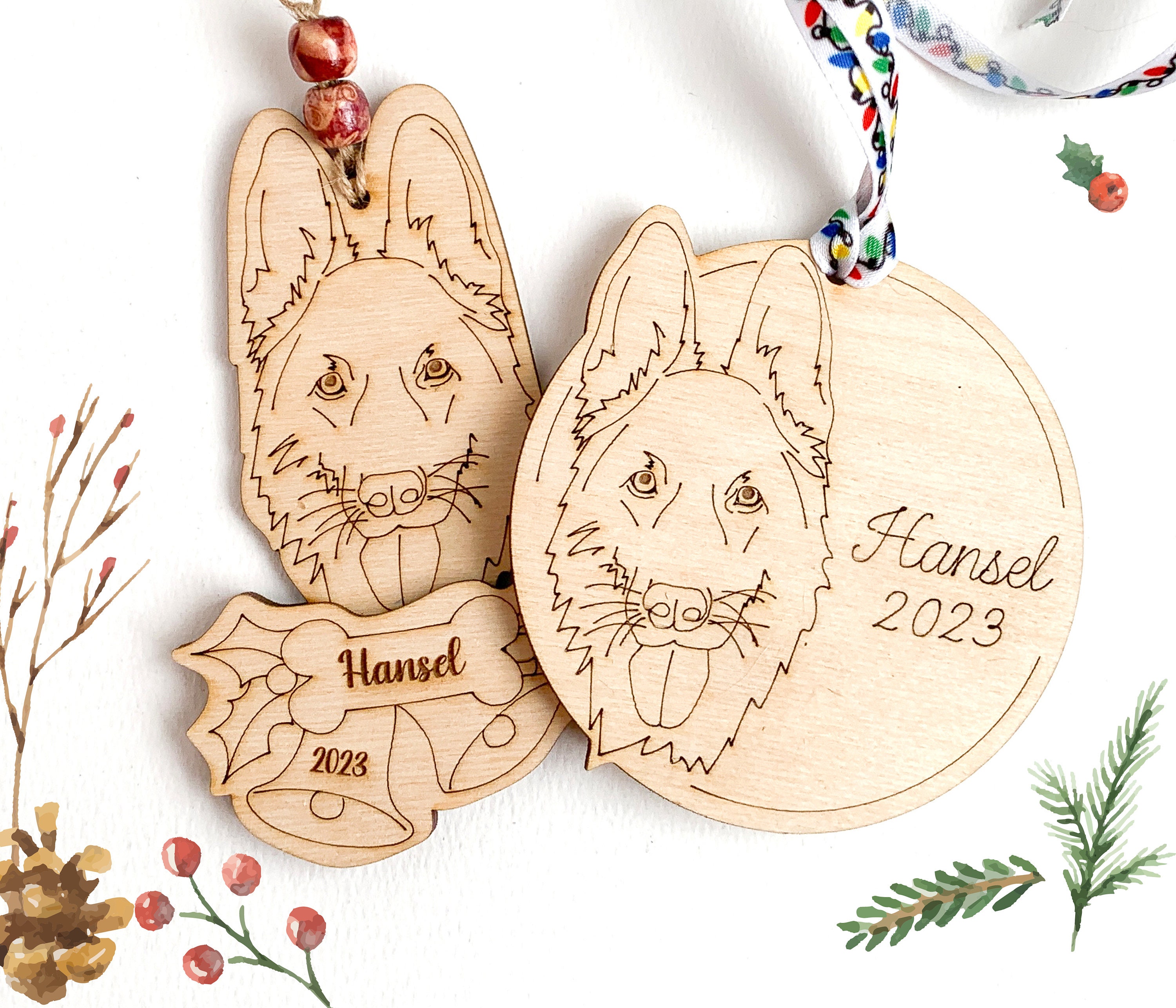 German Shepherd Svg German Shepherd Dog Pet Memorial Wood - Etsy