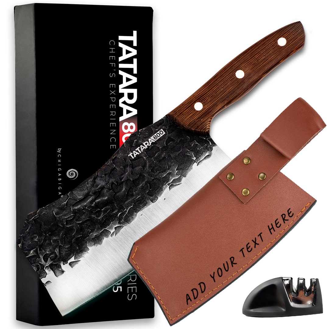 CUSTOMIZABLE Butcher Hatchet for Barbecue - Stainless Steel 295 Mm ...