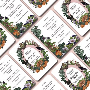 Custom Botanical Invitation Design - Etsy