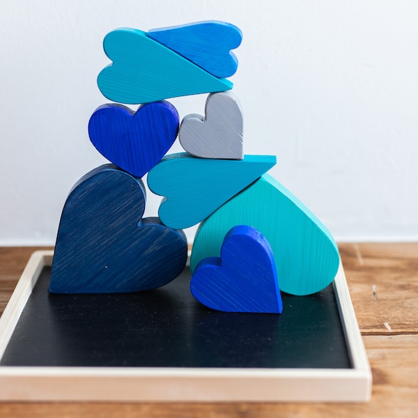 Wooden Hearts - Etsy