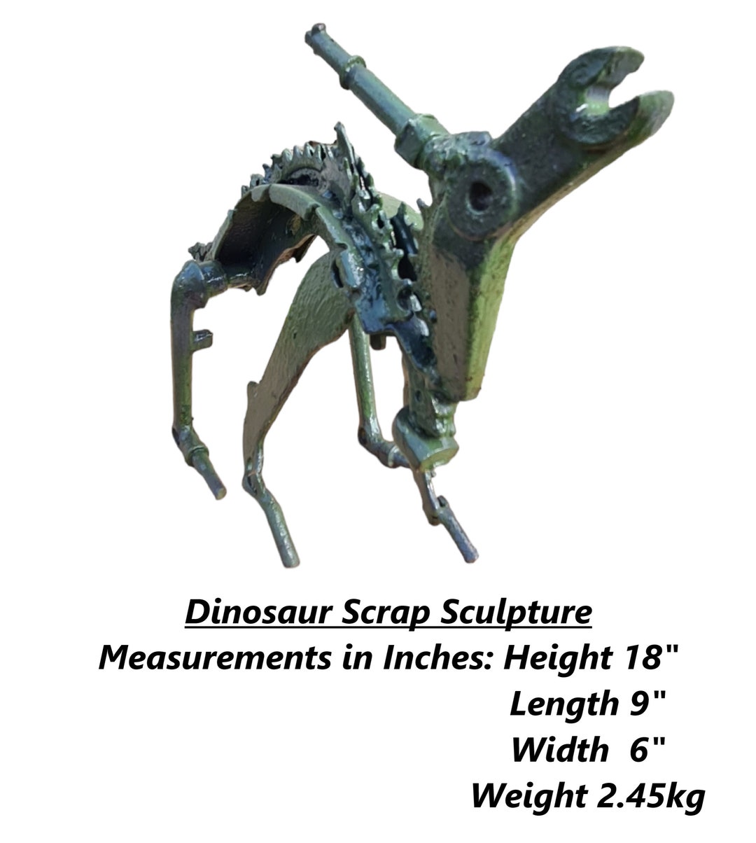 Unique Scrap Metal Animal Sculptures Eco-friendly Art for Sale Free ...