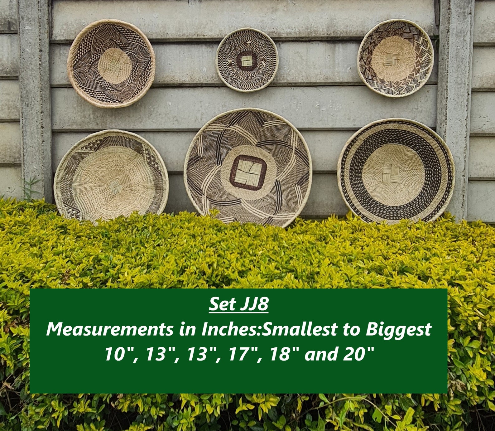 Binga Baskets Variety: Choose From Ten Sets Each Set Has Six - Etsy