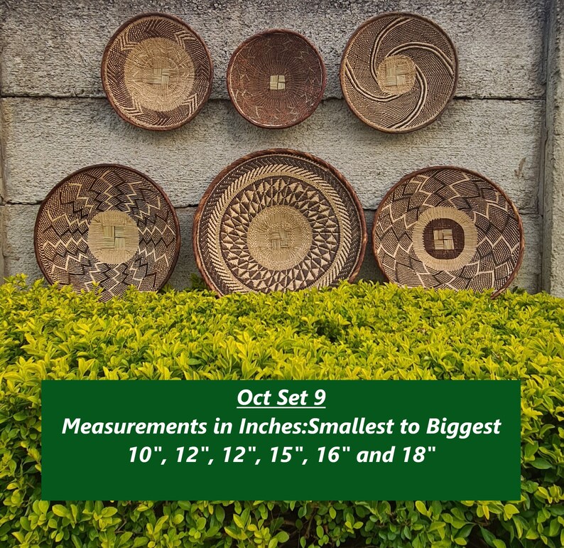 Binga Baskets Variety: Choose From Ten Sets Each Set Has Six - Etsy