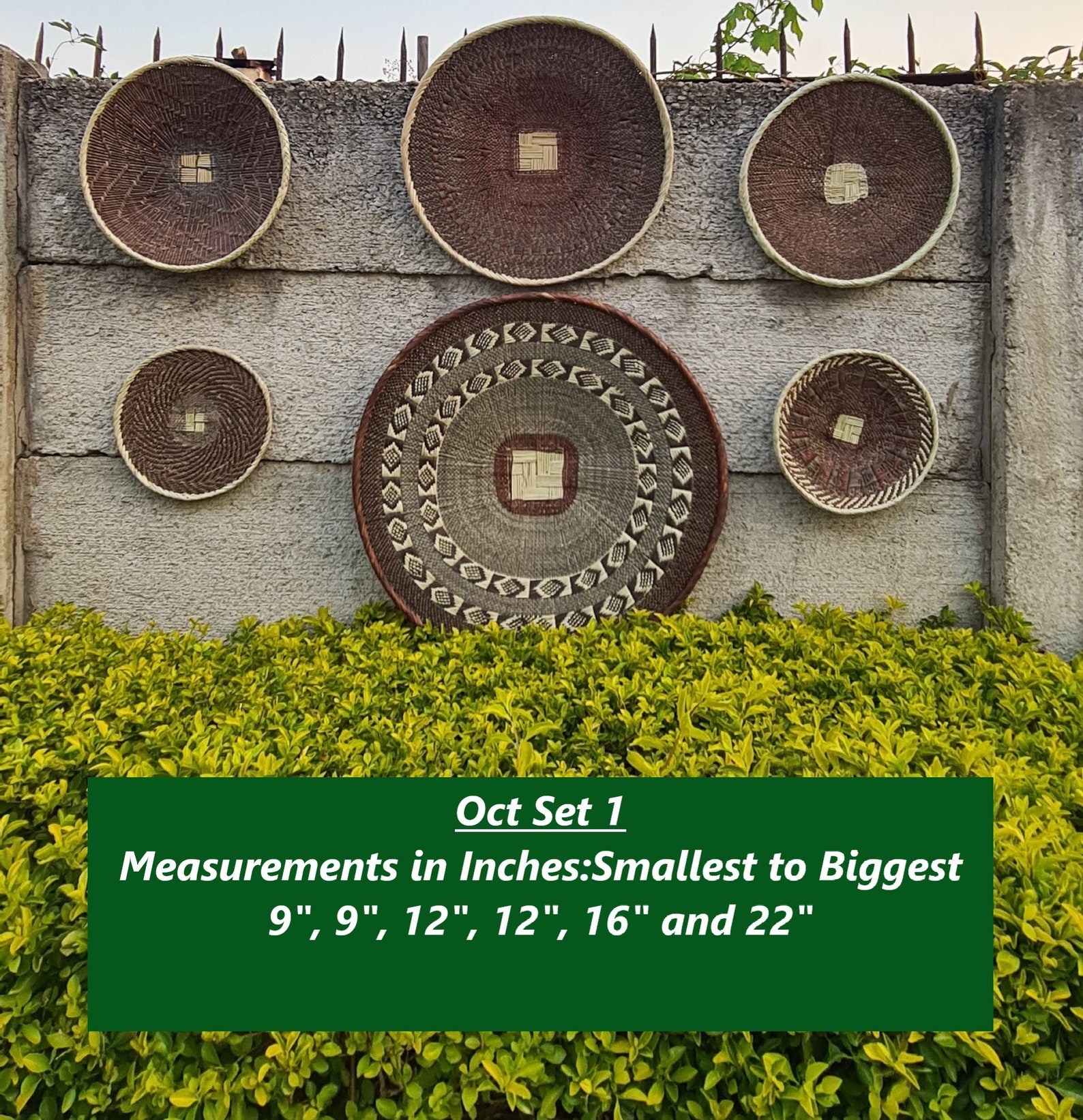 Binga Baskets Variety: Choose From Ten Sets Each Set Has Six - Etsy