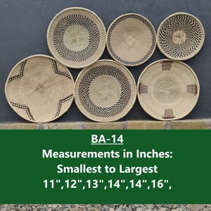 Binga Baskets Variety: Choose From Ten Sets Each Set Has Six Baskets ...