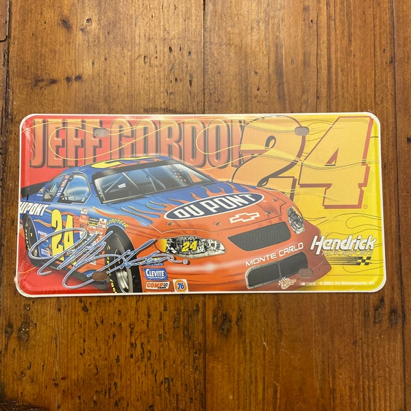 Jeff Gordon Plate - Etsy