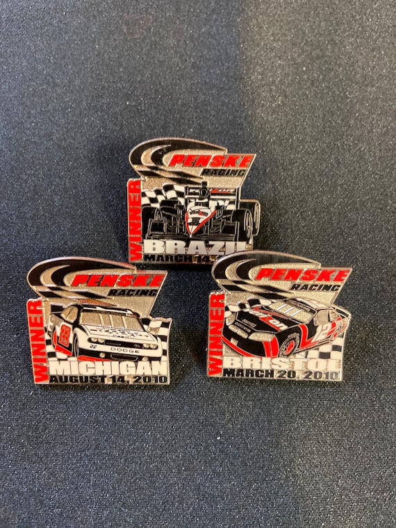 Penske Racing Win Pins | Etsy