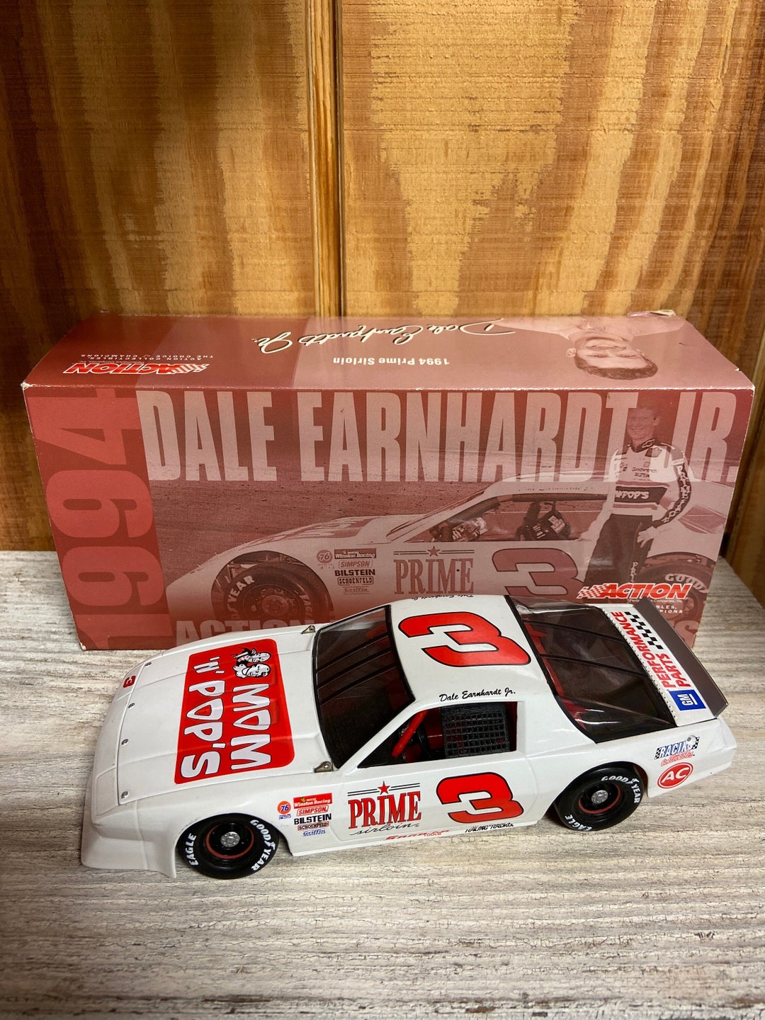 Vintage Nascar Dale Earnhardt Jr/mom N Pops #3 1/24 Action Die Cast - Etsy