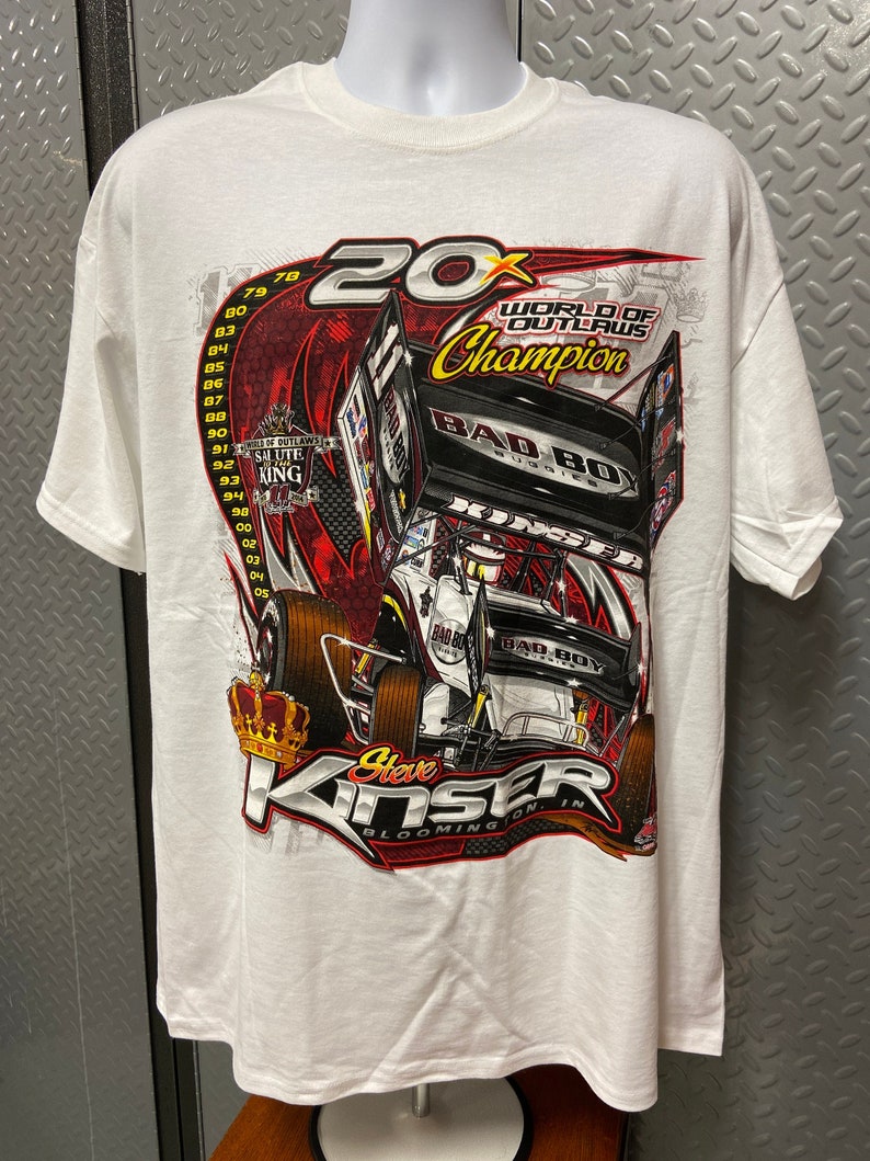 Vintage Sprint Car Steve Kinser/bad Boy Buggies #11 Shirt (XL) - Etsy