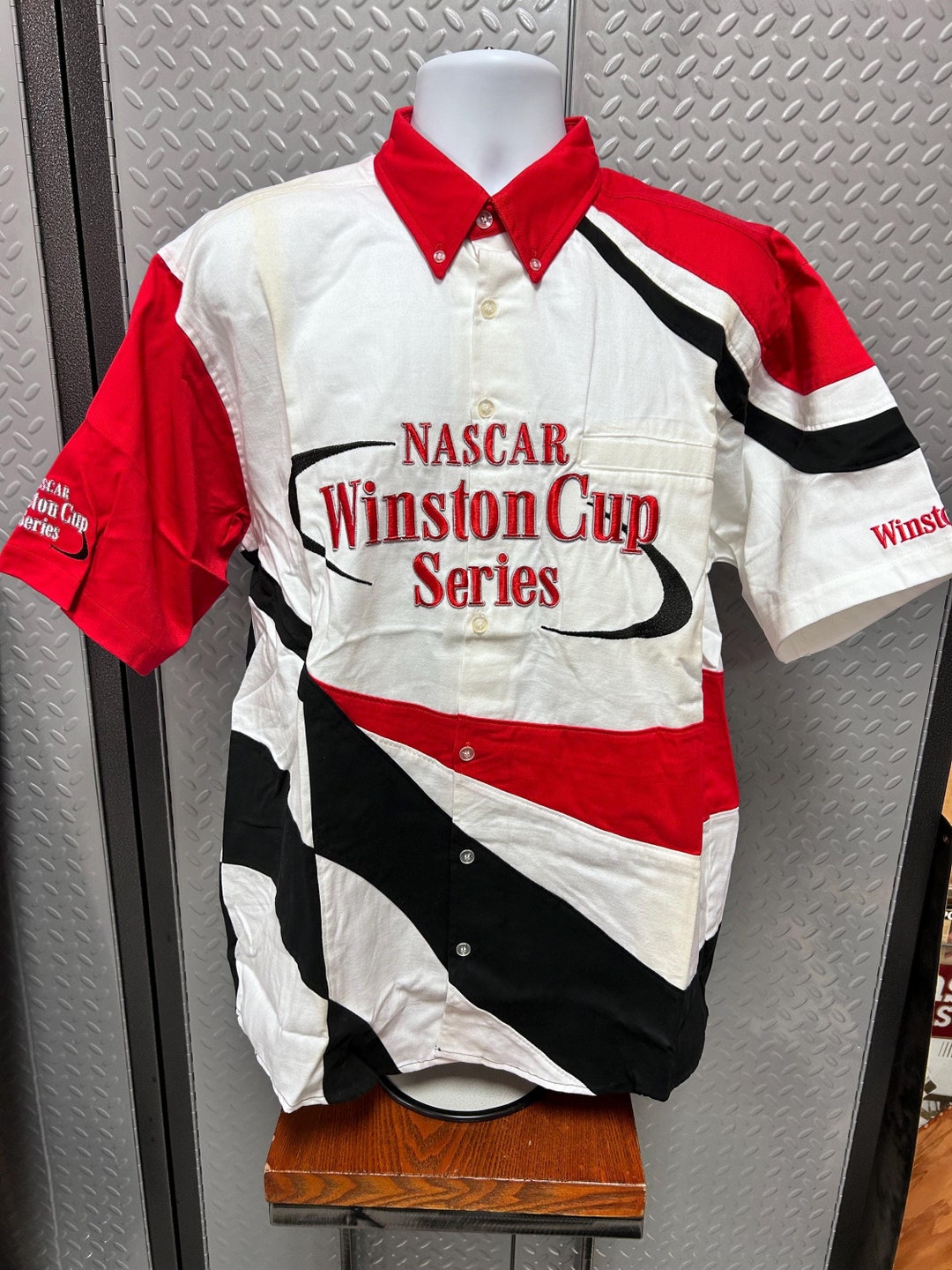 NOS Vintage NASCAR Winston Cup Series Official Button up Shirt (large ...