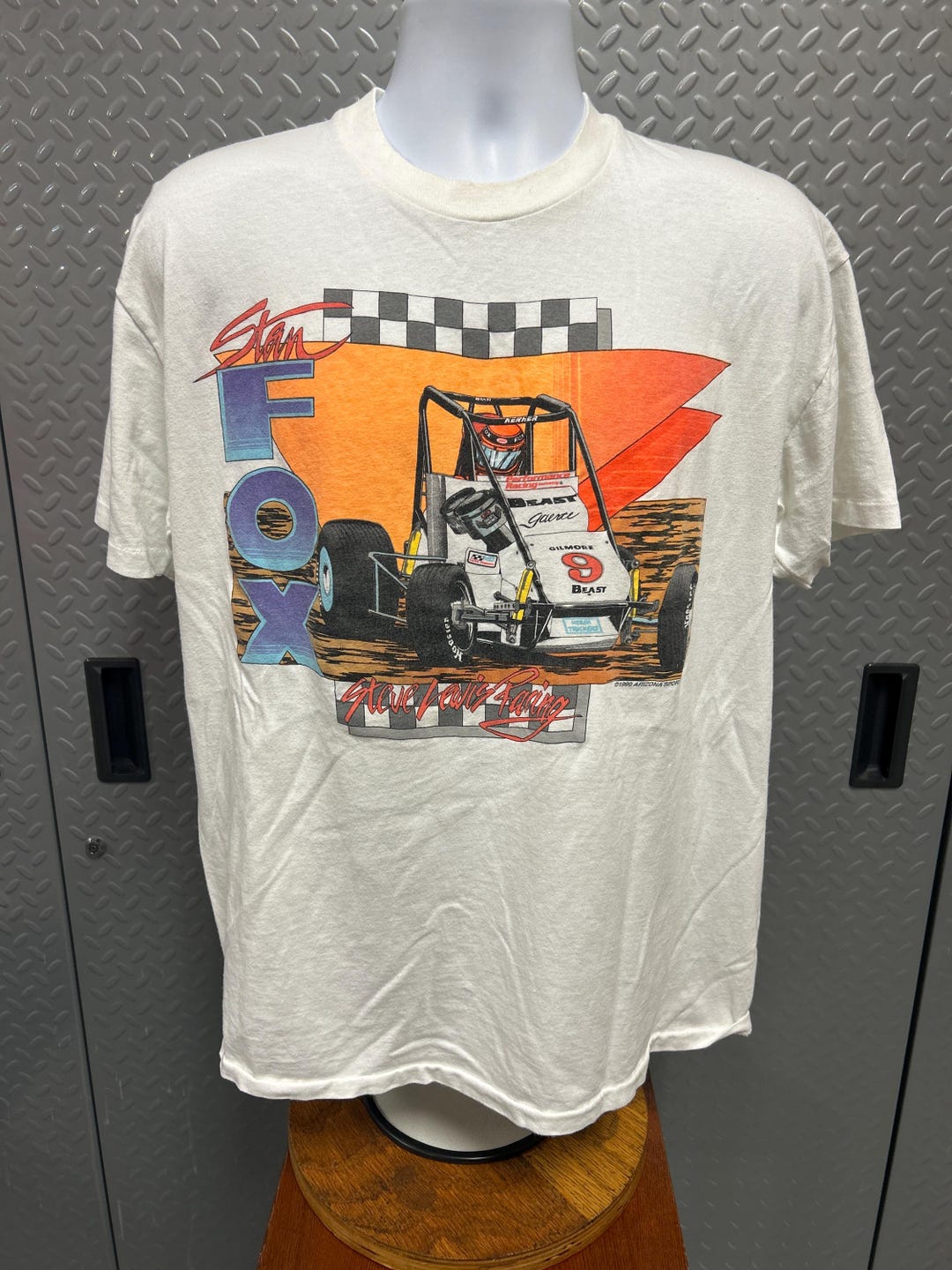 Vintage USAC 1990 Stan Fox #9 Steve Lewis Racing/beast Shirt (XL) - Etsy