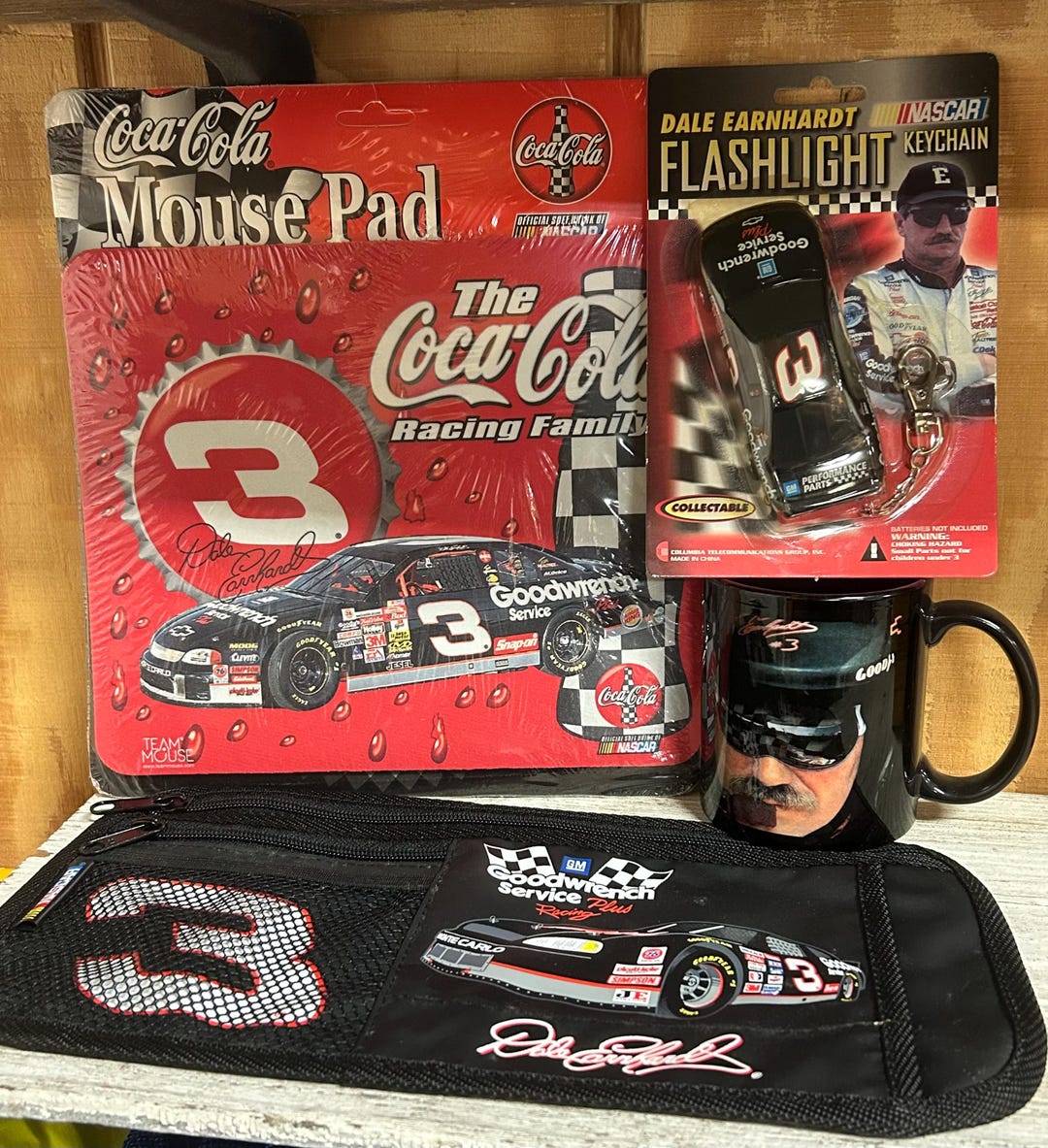 Vintage Nascar Dale Earnhardt Sr #3 Goodwrench Variety Lot (mouse Pad ...