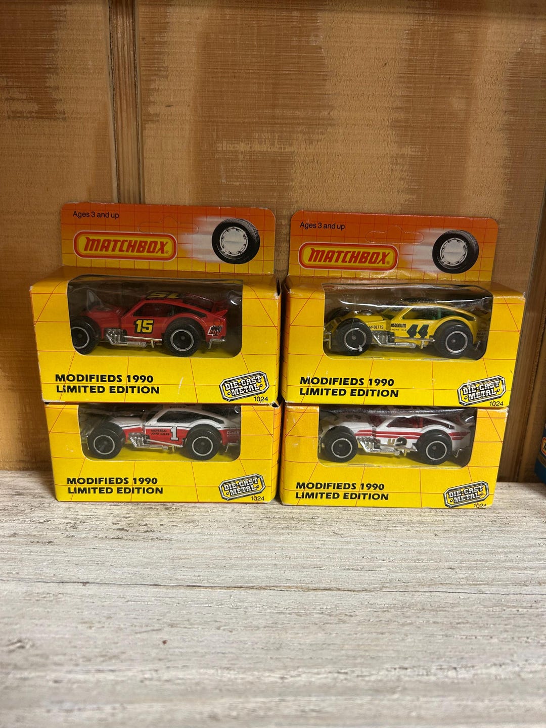 Vintage Nascar Matchbox Modifieds First Edition 1990 (set of 4) - Etsy