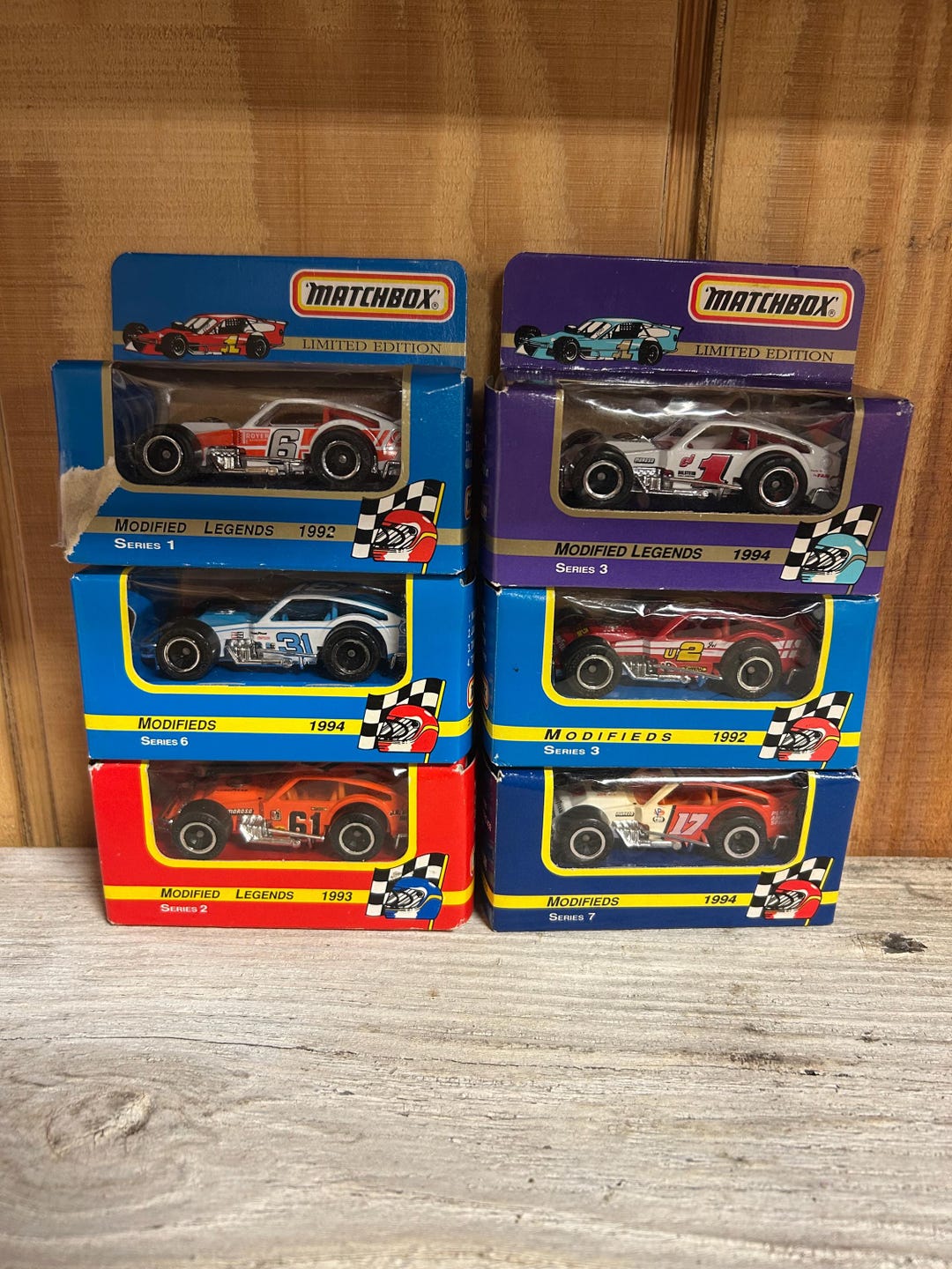 Vintage Nascar Matchbox Modifieds Randoms (set of 6) - Etsy