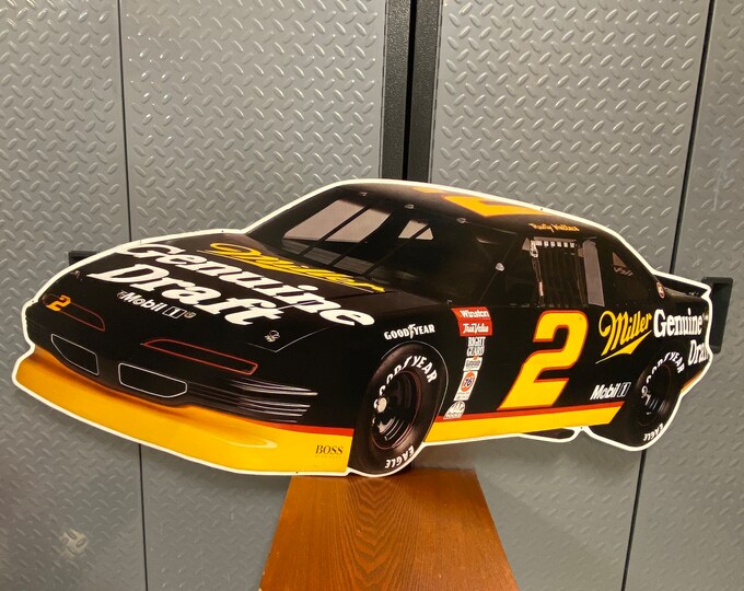 Vintage Nascar Rusty Wallace/mgd #2 Metal/tin Sign (48x21) - Etsy