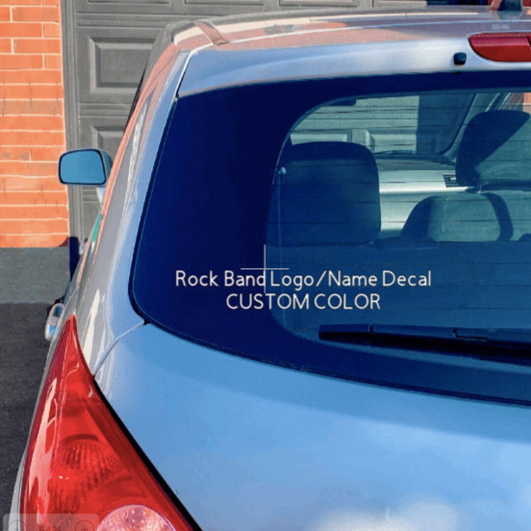 Custom Rock Band Decals, Custom Colors, Too Many to List, Van Halen ...