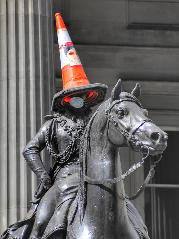 The Masked Duke in Colour 5x7 | Etsy