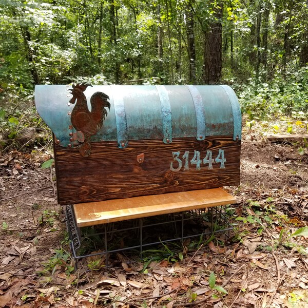 Copper Mailbox - Etsy