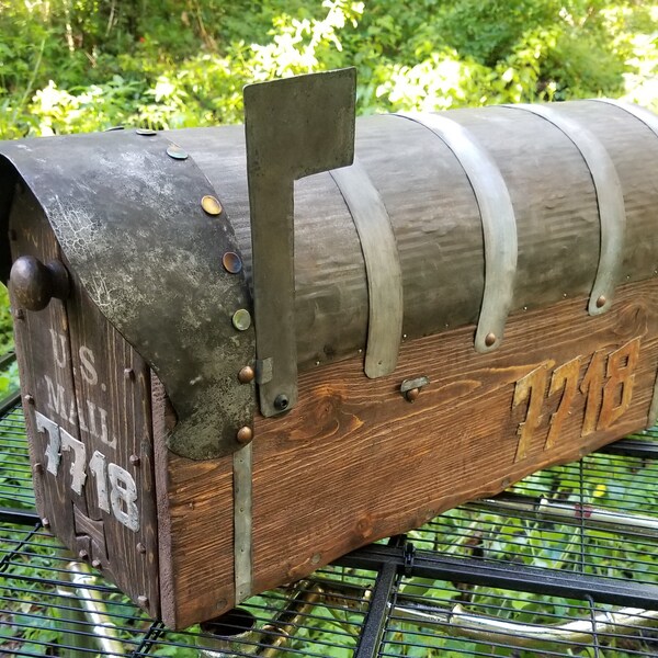 Antique Mailbox - Etsy
