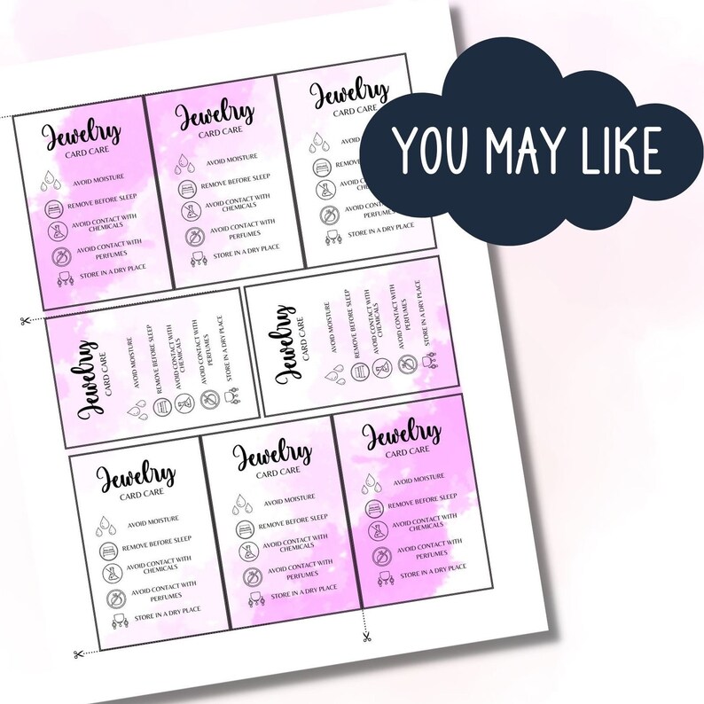 Printable Foldable Blank Gift Tags / PDF / Includes 2 Sizes / for Your ...