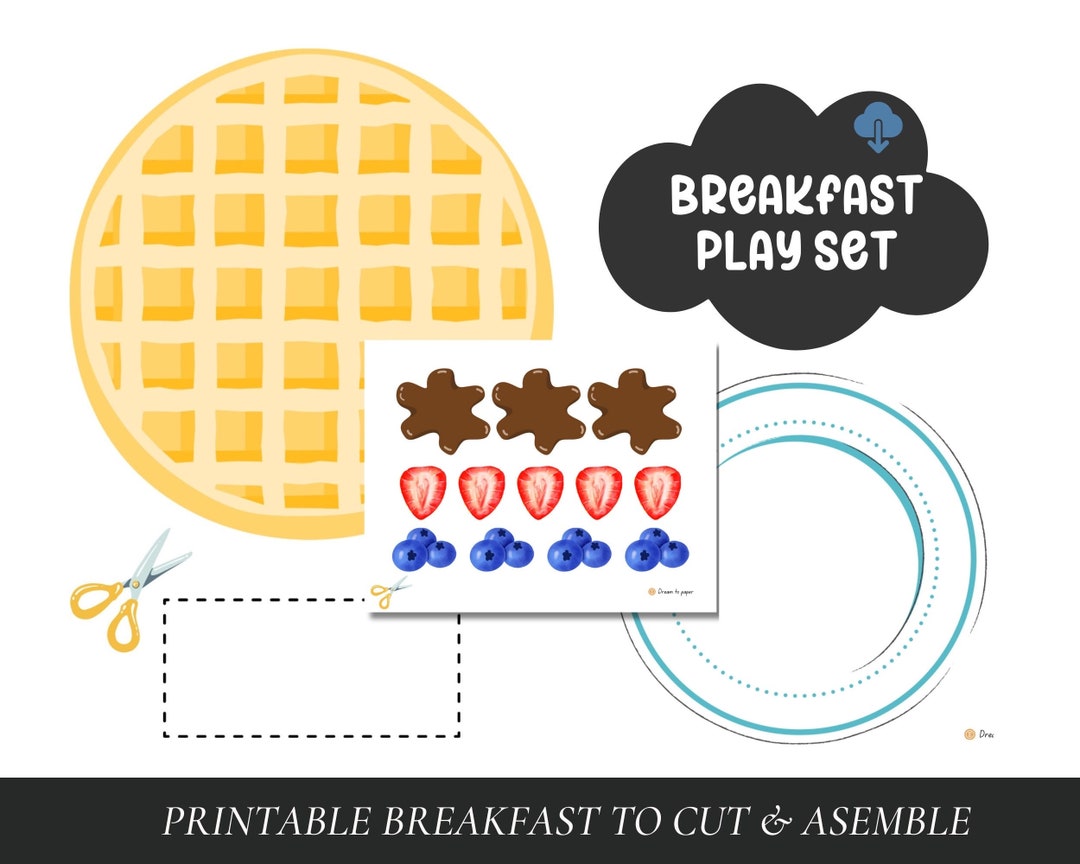 Printable Fun Activity to Cut and Assemble, Kids Crafts, Rainy Day ...