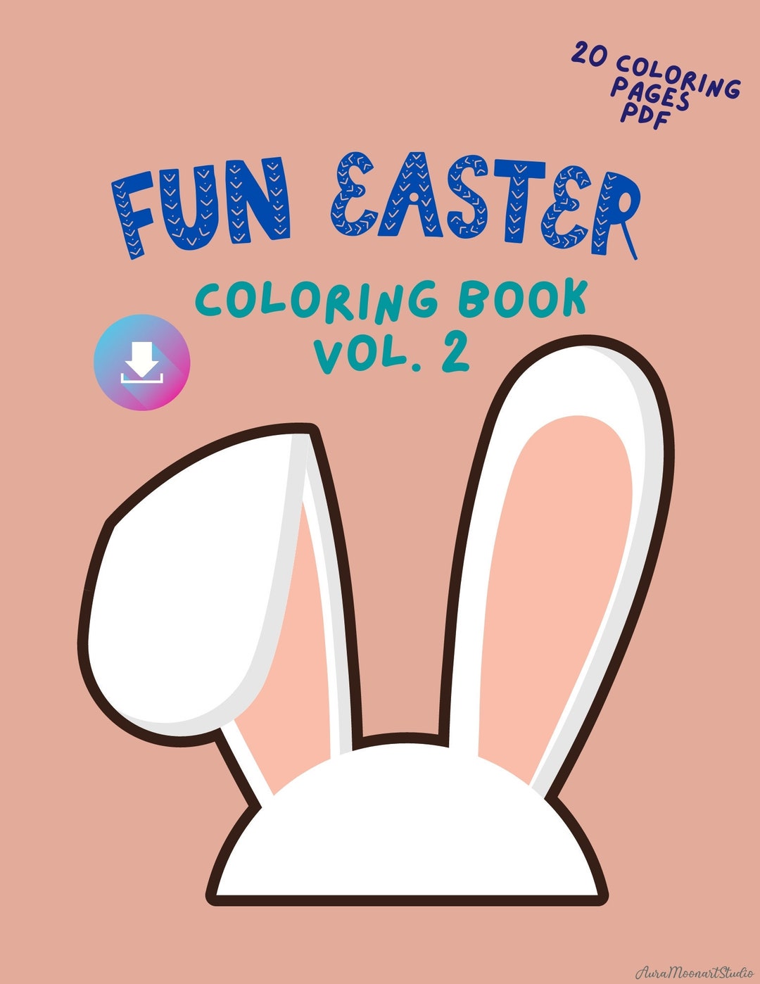Easter Printable Coloring Book VOL.2 / Educational Activities and ...
