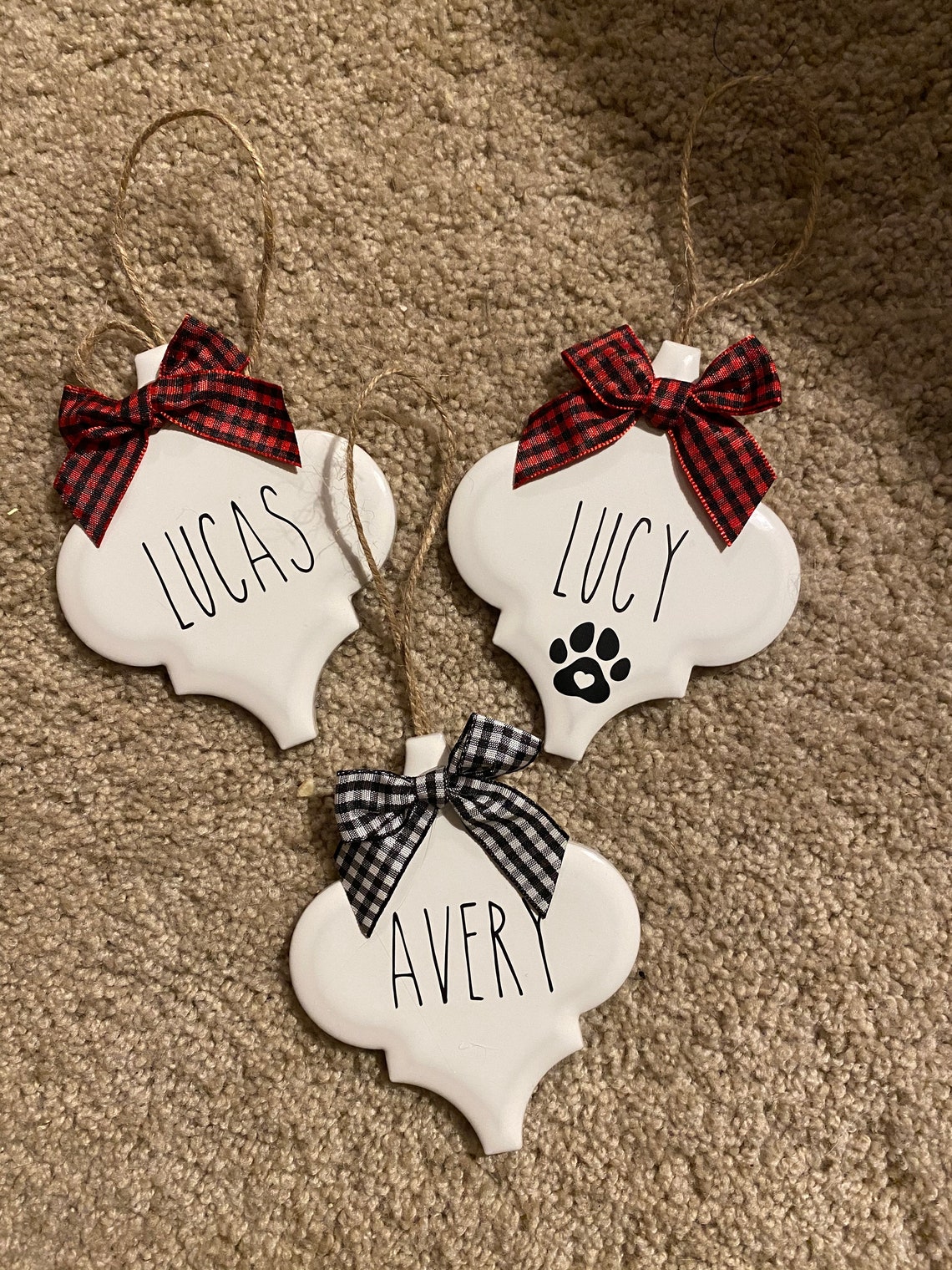 Personalized Christmas Ornaments - Etsy