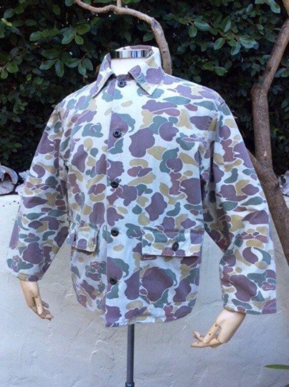 1990s Japanese Camo Shirt Jacket (S) - Gem