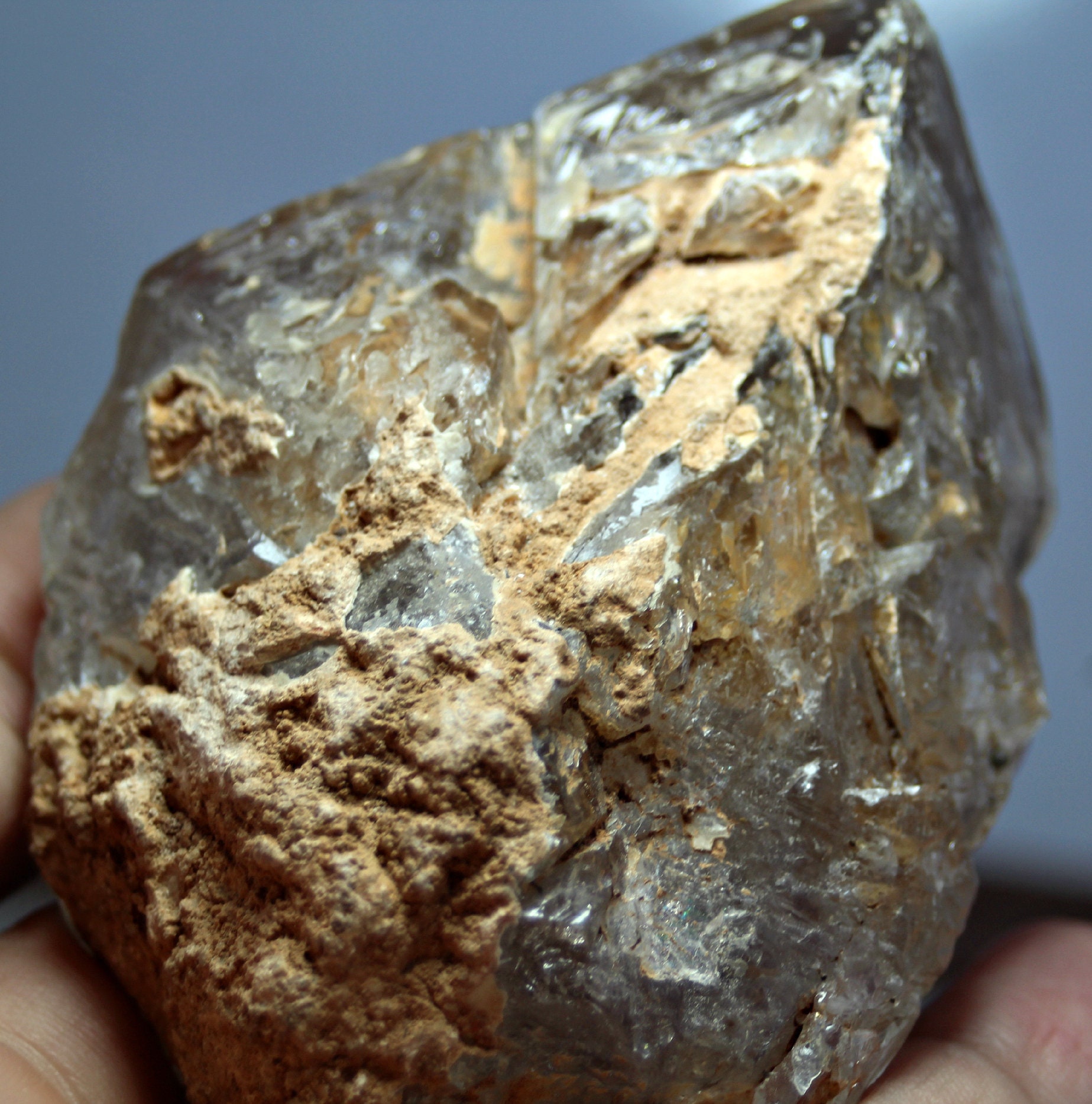 205 GM Petroleum Diamond Quartz Crystal, Top Quality Attractive ...