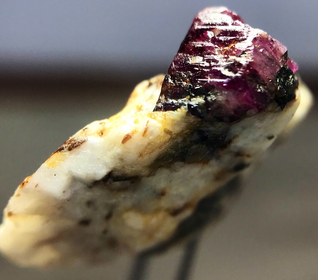 33 Ct Natural Terminated Ruby Crystal | Rare Unheated Gemstone From ...