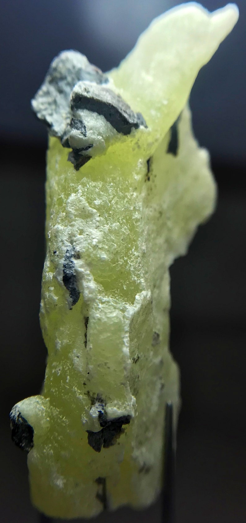 70 Ct Rare Lemon Yellow Brucite Crystal on Matrix – Natural Collector ...