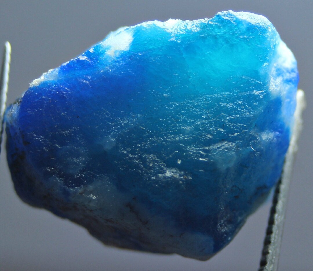 28.50 Ct Rare Blue Hauyne Gemstone – Transparent Natural Crystal ...