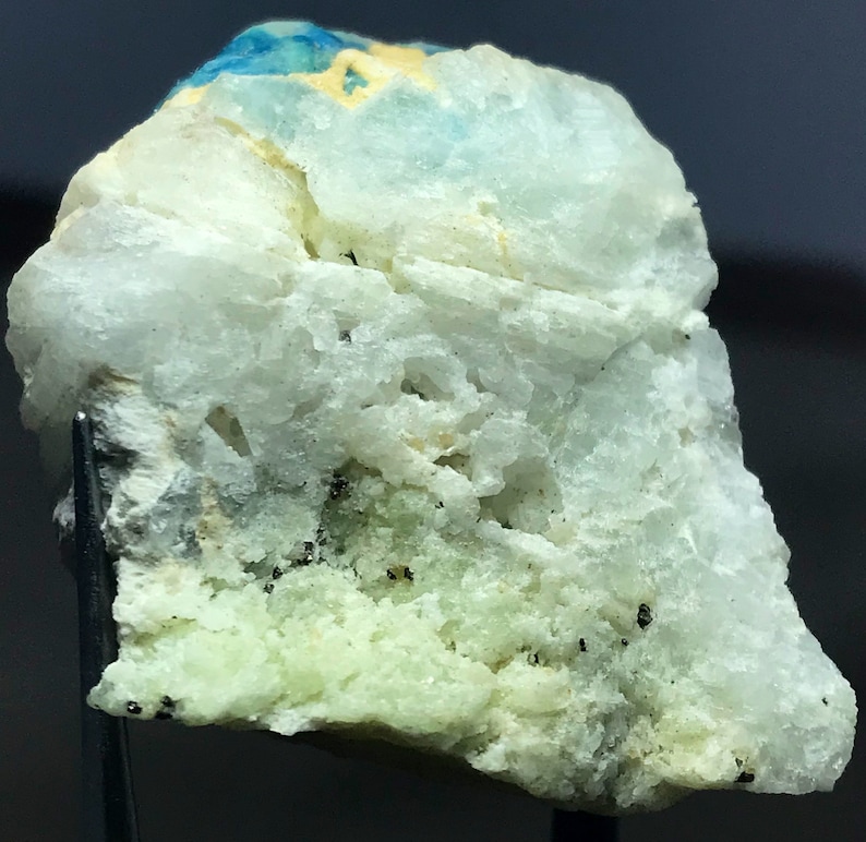 111.25 CT Natural Afghanite Crystal Specimen | Rare Blue Bunch Mineral ...