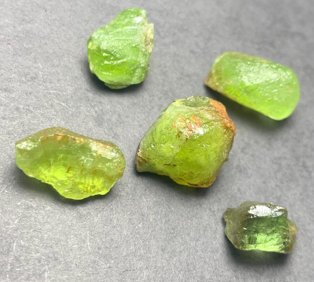 Natural Rough Peridot Lot – Pakistan Olive Green Gemstone for Jewelry ...