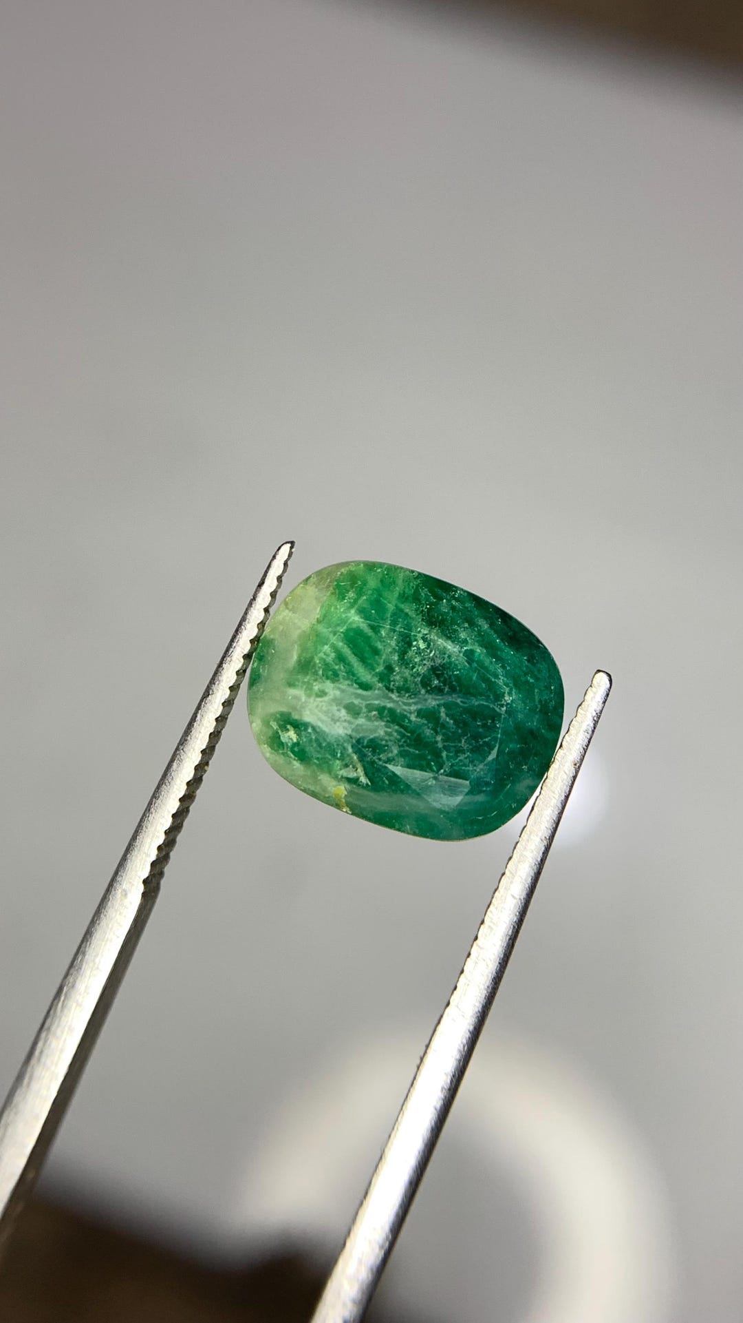 World Rare Green Hauyne Sodalite Cut Gemstone, 3.40 Ct, Floursent ...