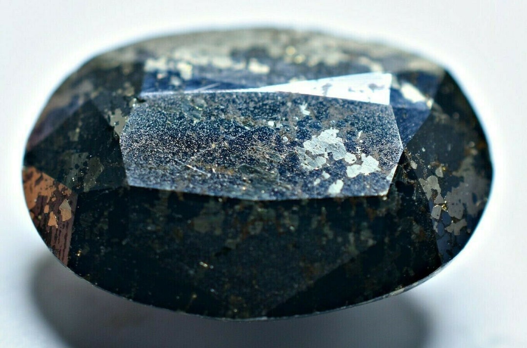Oval Cut Pyrite Gemstone | 15.70 CT Natural Stone, Skardu Pakistan ...