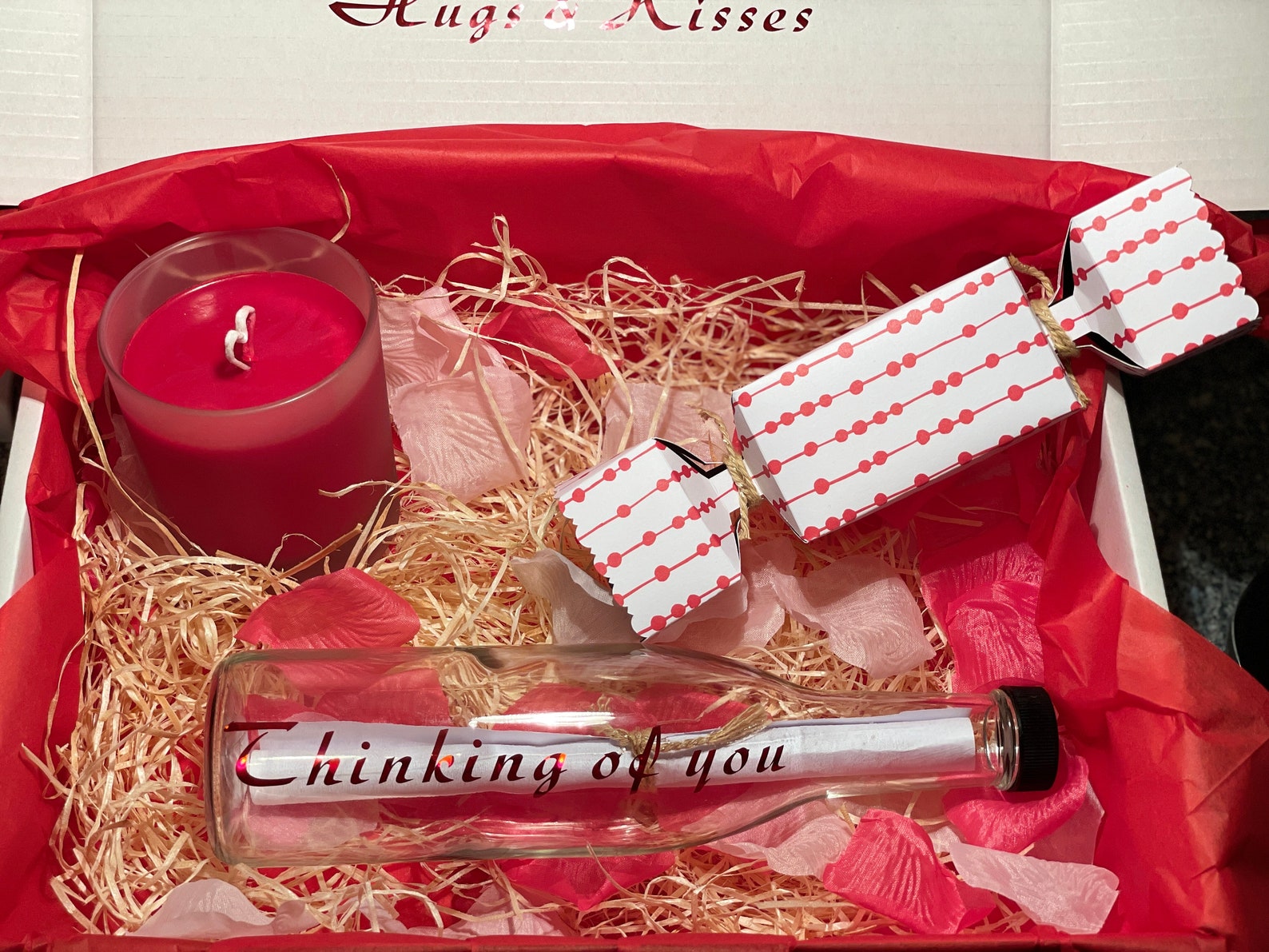 Variety of Personalised Red Gift Sets - Etsy