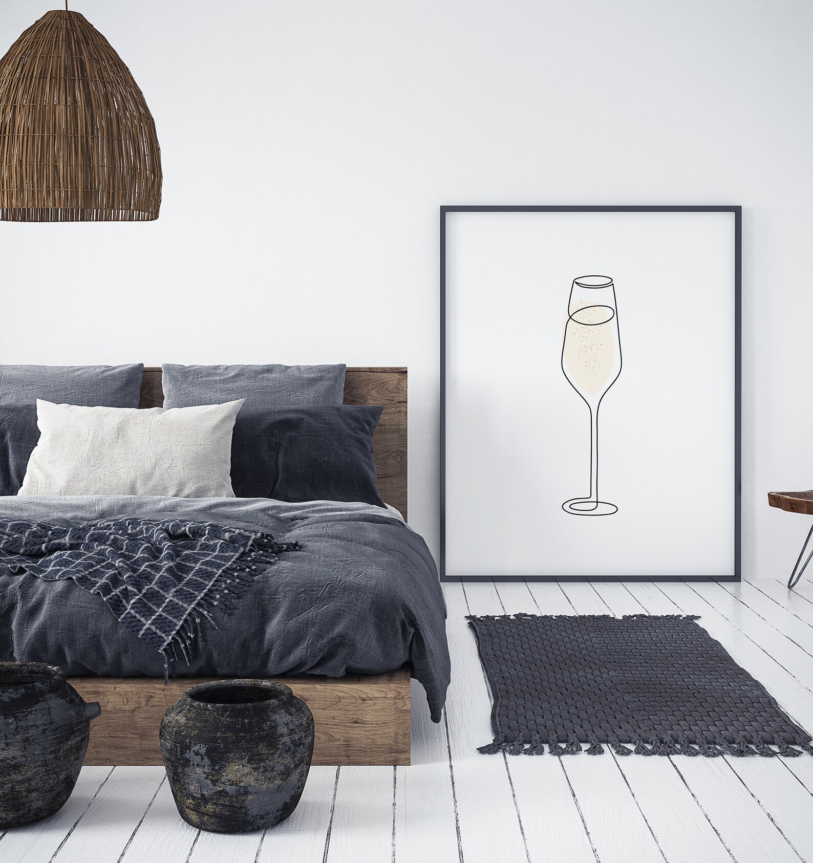 Champagne Wall Art, Champagne Wall Decor, Wine Wall Art, Wine Wall ...