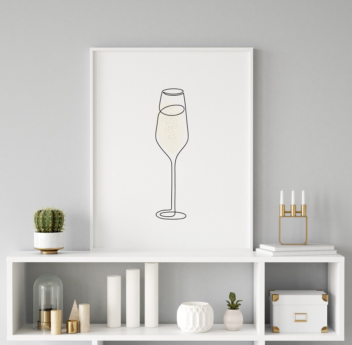 Champagne Wall Art Champagne Wall Decor Wine Wall Art Wine - Etsy