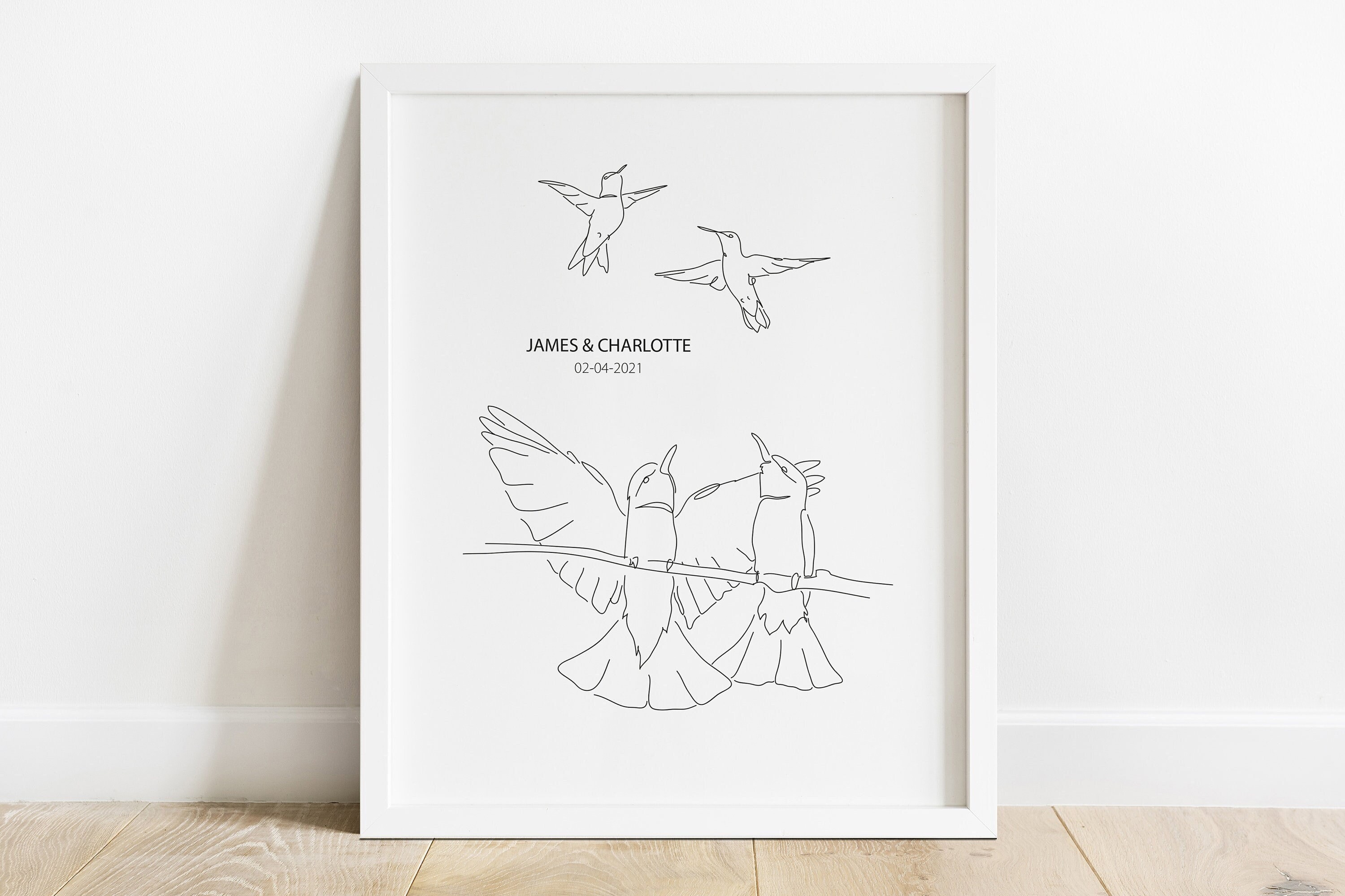 Personalized Twin Poster, Twin Loss Art, Twin Miscarriage Remembrance ...