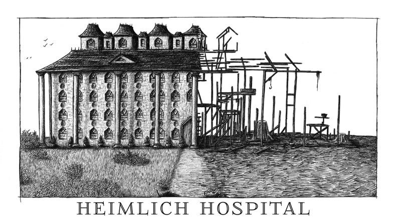 The Hostile Hospital ~ Heimlich Hospital (print), A Series of ...